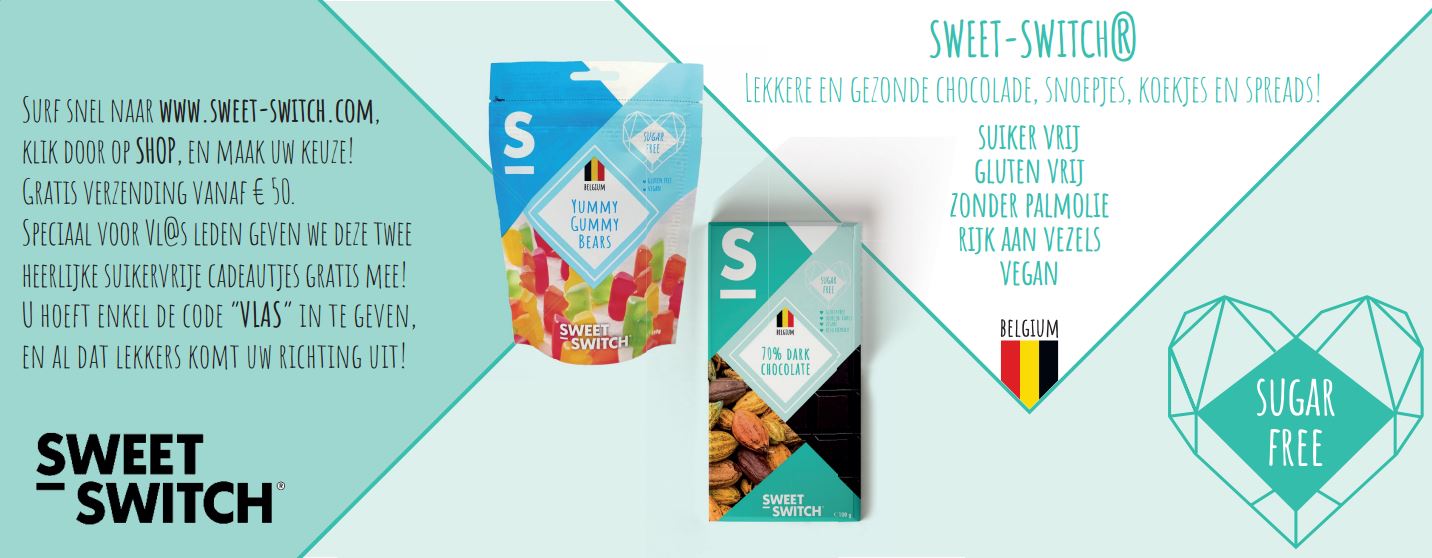 Sweet switch (suikervrije zoetwaren) - Vl@s vzw